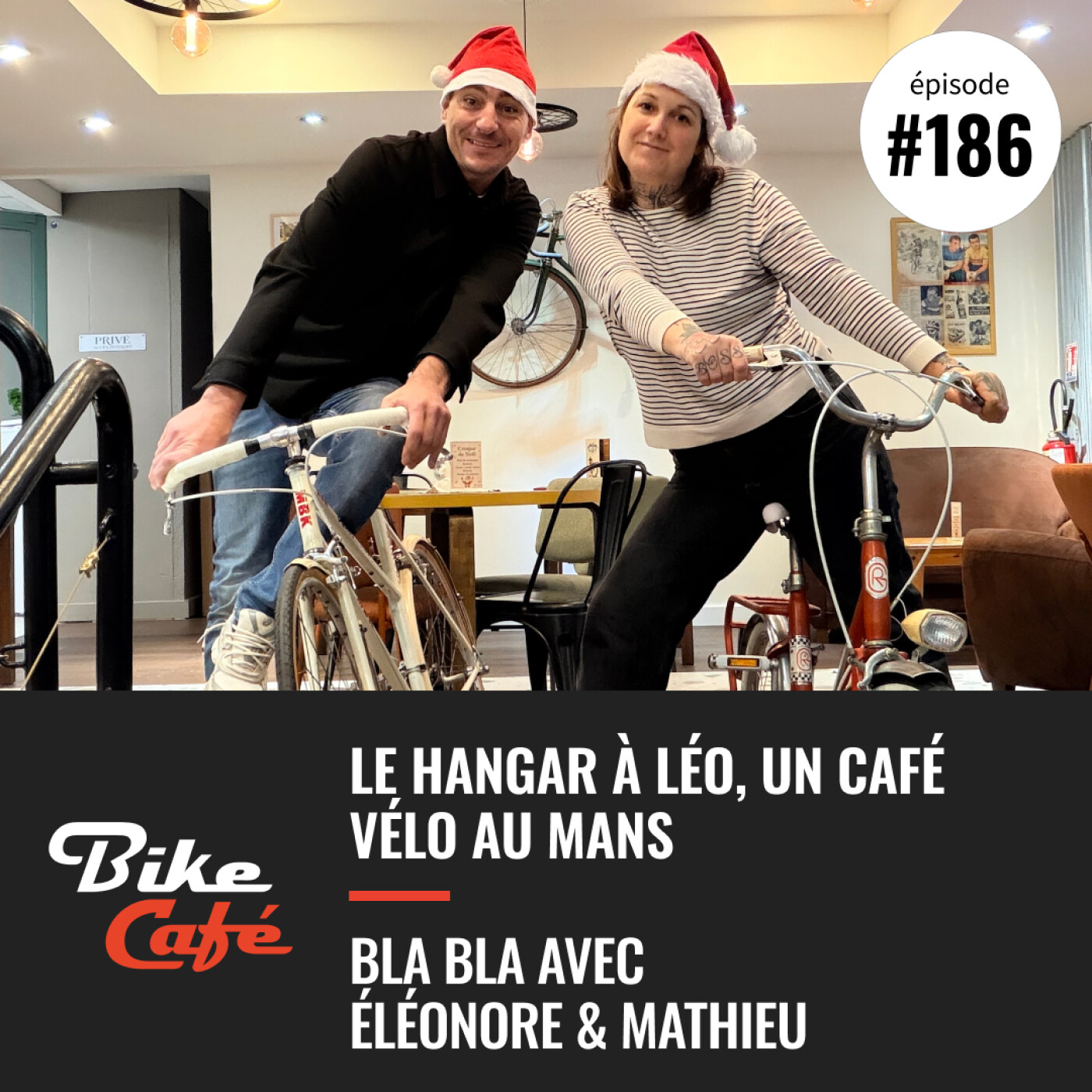 Le Hangar à Léo, un café vélo au Mans – Podcast.fr