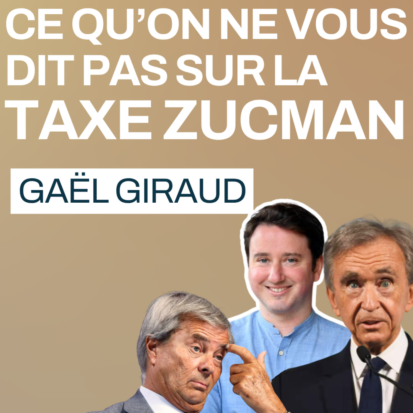Le regard de Gaël Giraud sur la taxe Zucman – Sator - Savoirs des ...